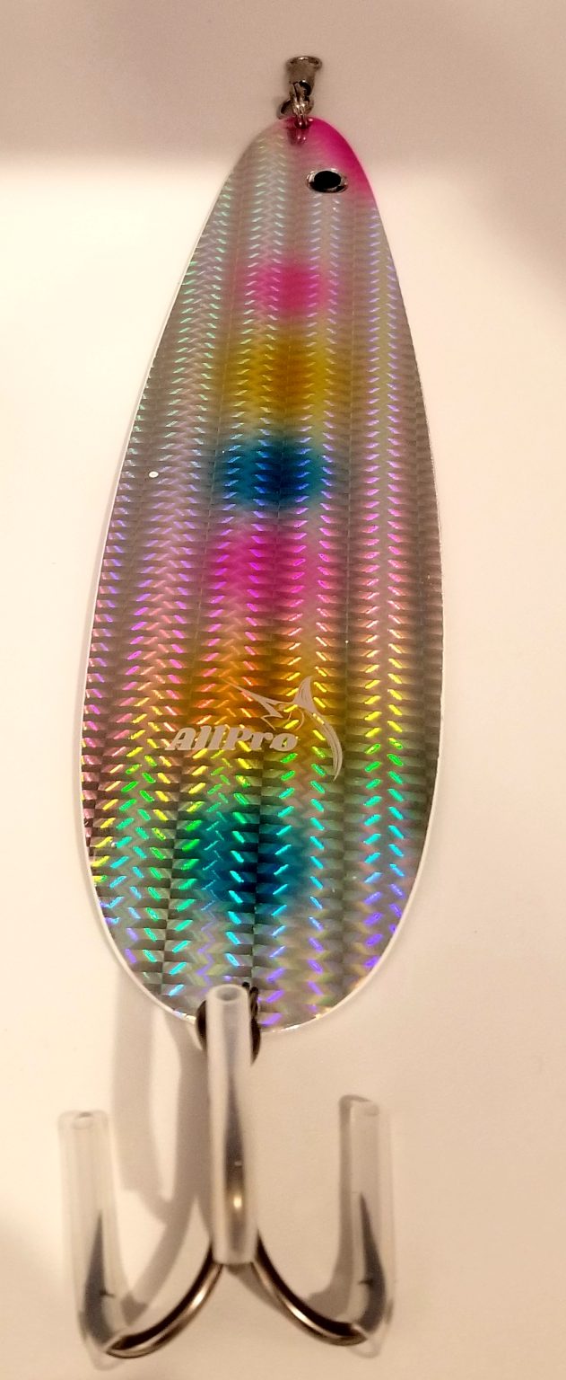 Custom Flutter Pro 9″- Custom Striper / Tuna Spoon | Allpro National