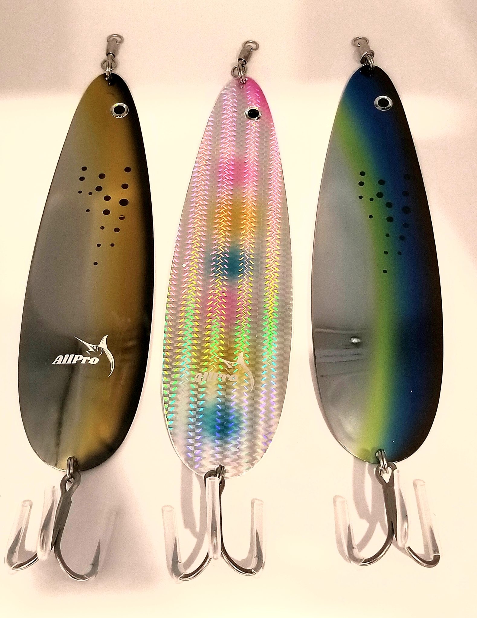 Custom Flutter Pro 9″- Custom Striper / Tuna Spoon | Allpro National